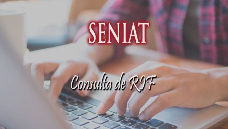 CONSULTA DE RIF EN EL PORTAL DEL SENIAT EN EL 2020