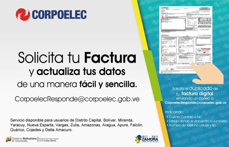 CORPOELEC: SABER CUÁNTO SE DEBE DE LUZ